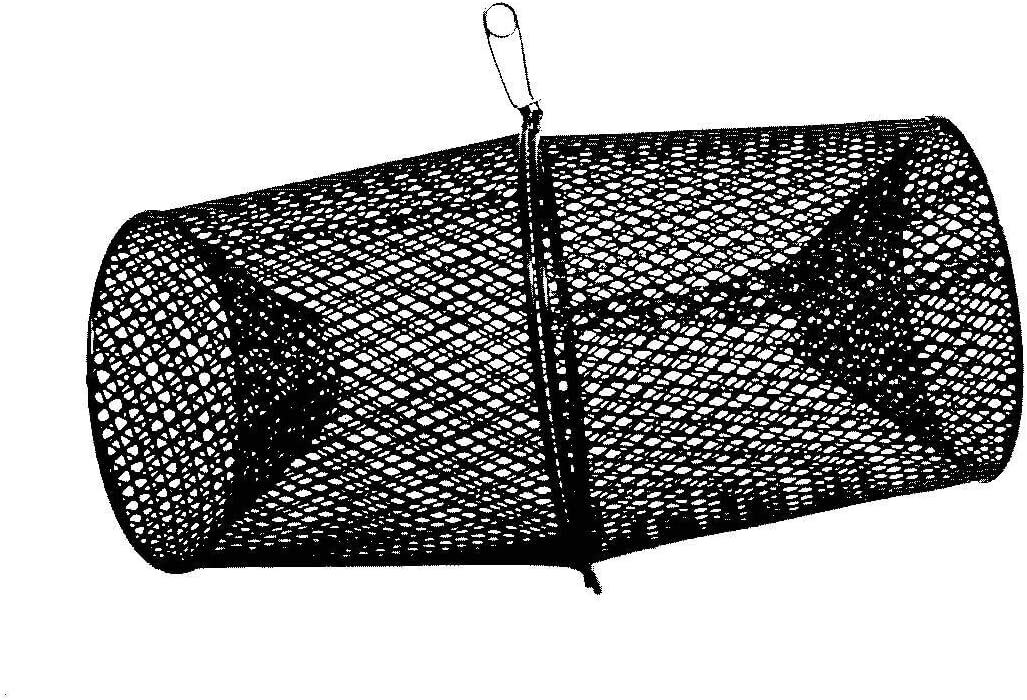Crawfish Net Trap Heavy Duty Vinyl Minnows Bait And Catch Steel Metal ...