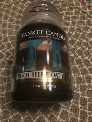 Yankee Candle ROOT BEER FLOAT 22oz Large Jar Candle RETIRED VHTF ...