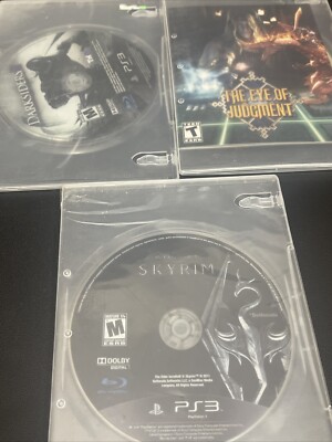Darksiders & The Eye Of Judgment & Skyrim PS3 Game Lot Disc Only | eBay