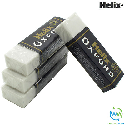 HELIX OXFORD Erasers LARGE Sleeve RUBBER Pencil School Drawing ...