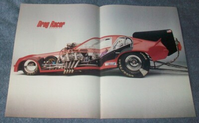 Chevy Monza Nostalgia Funny Car Article "Real Drag Racers" | eBay