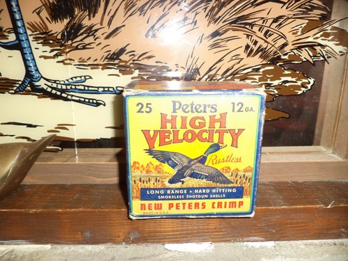 Peters High Velocity: Long Range Hard Hitting 12 Ga. Shotgun Shell ...