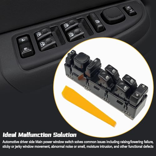 High Performance 15883323 Driver Side Door Lock Power Window Switch ...
