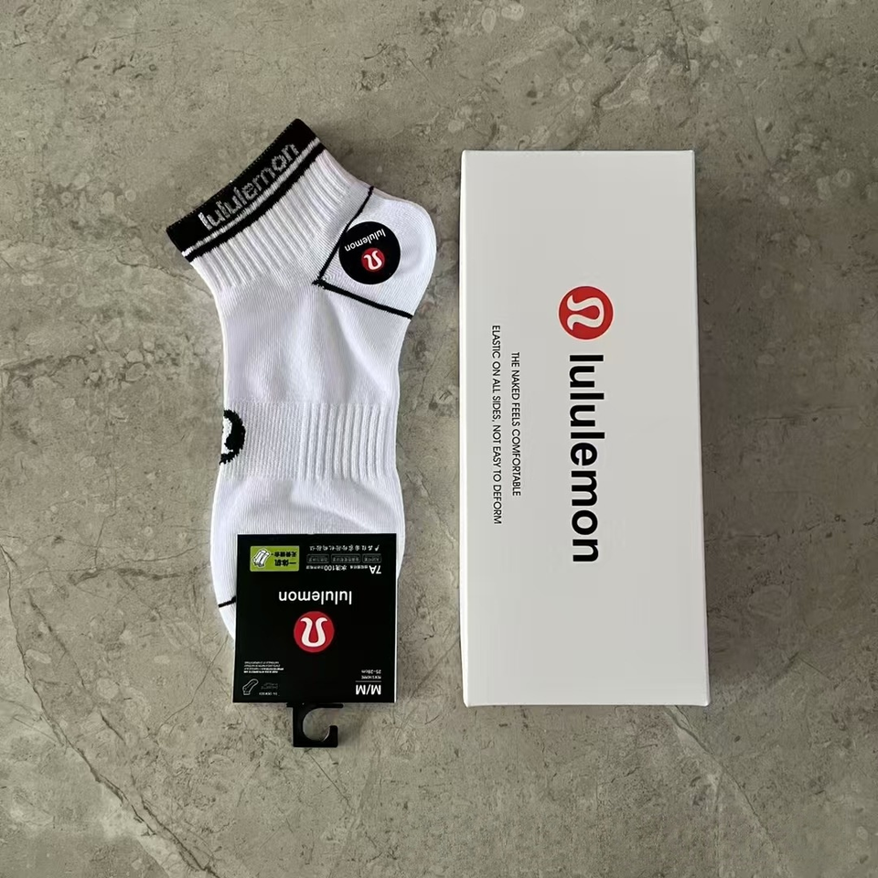Lululemon Gift Box 5-Pack Athletic No-Show Socks | eBay