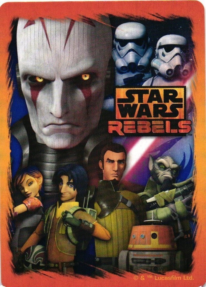 Cikatro Vizago 2015 Star Wars Rebels Playing Card from the Animated ...