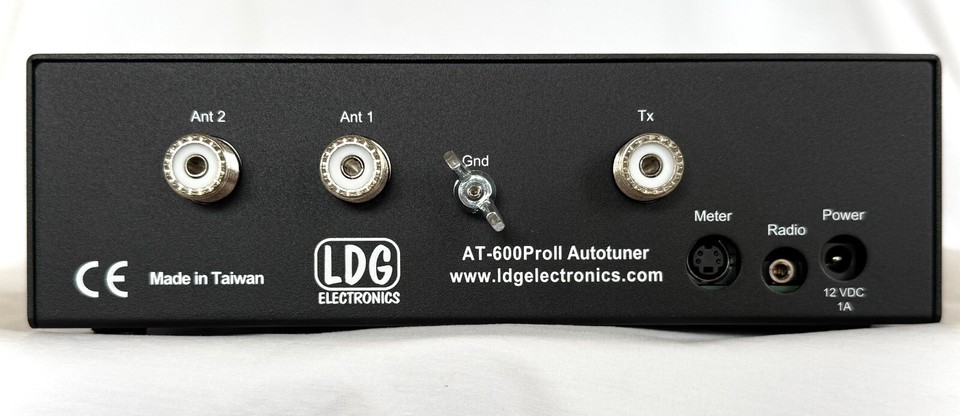 LDG Electronics AT-600ProII 600W Antenna Tuner w/ user manual ...