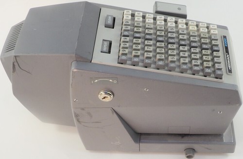 Vintage Hedman 2300 F&E Check Signer Protector Endorser (No Keys) | eBay