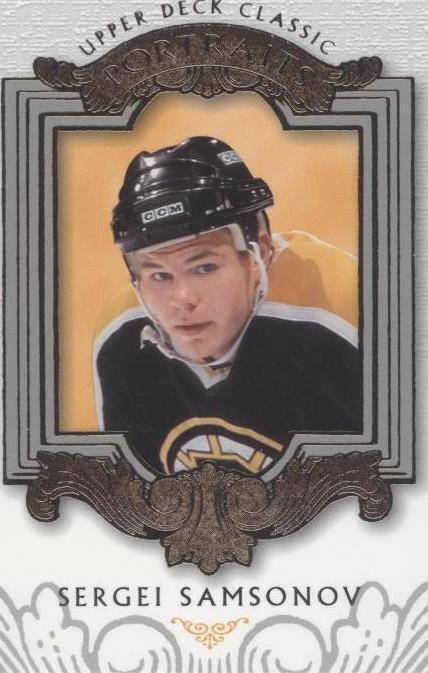 2003-04 Upper Deck Classic Portraits - Sergei Samsonov #8 for sale online | eBay