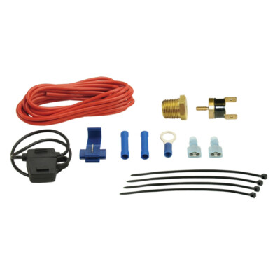 Derale Push In Fan Switch kit 180 Degree 15Amp Max Capacity 18738 ...
