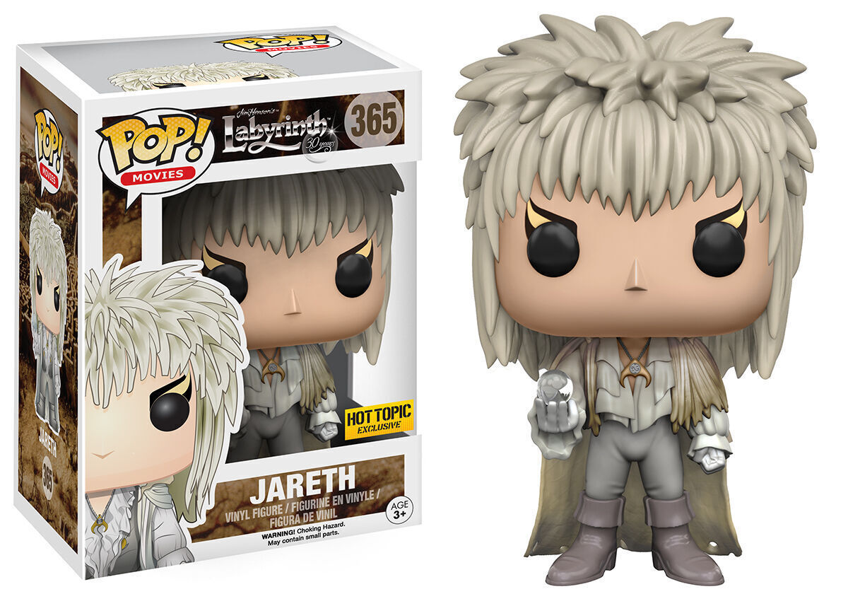 Funko Pop! Vinyl: Labyrinth - Jareth (Grey Outfit) - Hot Topic (HT ...