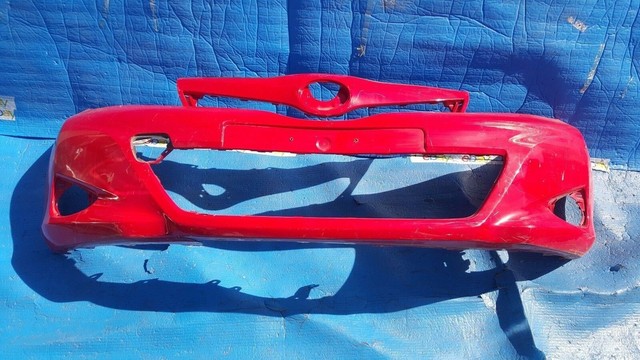 12 13 14 2012 2013 2014 TOYOTA YARIS HATCHBACK FRONT BUMPER COVER OEM ...