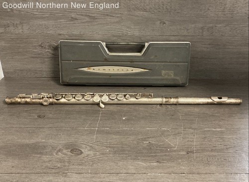 Armstrong Elkhart Ind Model 104 Flute Woodwind Musical Instrument Magne ...