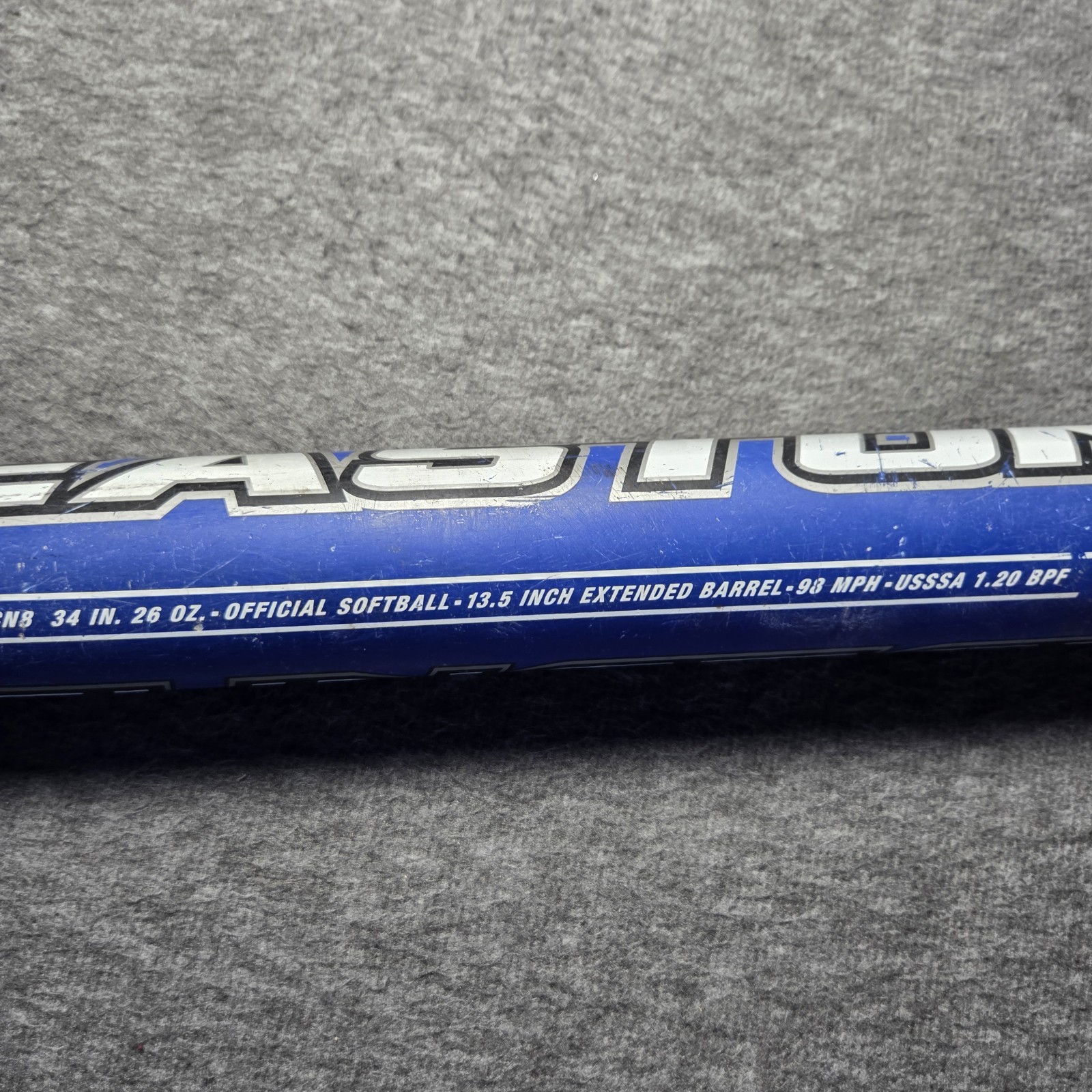 Easton Synergy Flex Softball Bat SCN8 26oz 34 IN 13.5 INCH Extended ...