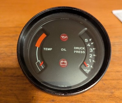 Porsche 911 930 11.77 Gauge Oil Temp/Pressure Combo 91164110303 911SC ...