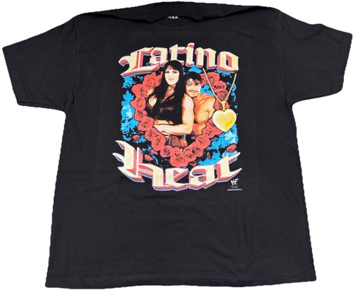 Vintage Inspired Eddie Guerrero Chyna Latino Heat Shirt XL WCW WWF WWE ...
