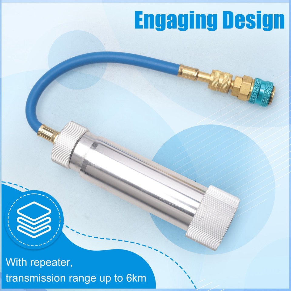 2oz Oil Injector Injector 1/4inch SAE Connector 2oz for R22 R12 Car5459 ...