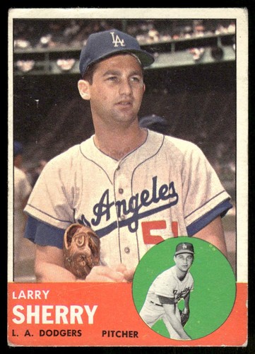 1963 Topps Larry Sherry #565 | eBay