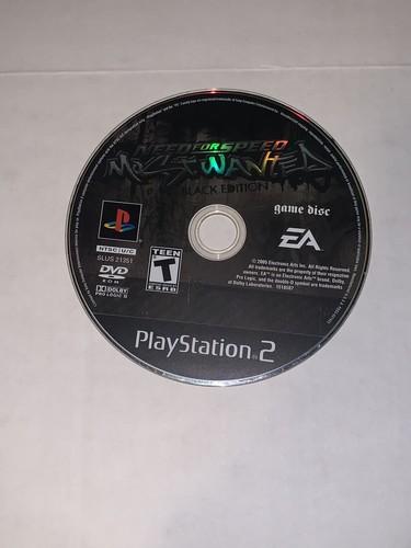 Need for Speed Most Wanted Black Edition (PlayStation 2 PS2 2005) *Disc ...