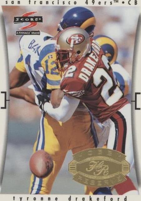 1997 Score - Tyronne Drakeford #130 Hobby Reserve for sale online | eBay