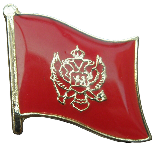 Montenegro Flag Pin Badge Brooch Црна Гора Crna Gora | eBay