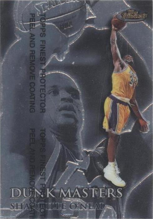 1999-00 Topps Finest - Dunk Masters Shaquille O'Neal #DM2 /750 for sale ...