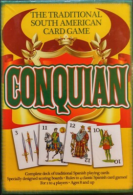 Conquian Board Game Open Box | eBay