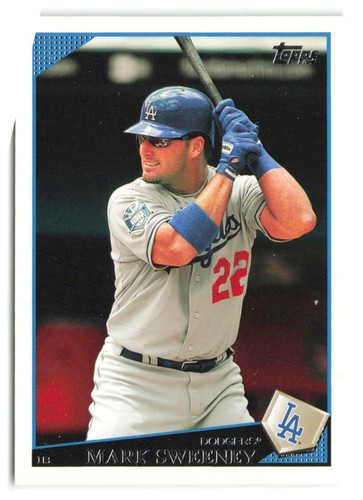 2009 Topps Mark Sweeney #222 Los Angeles Dodgers BASEBALL Card | eBay