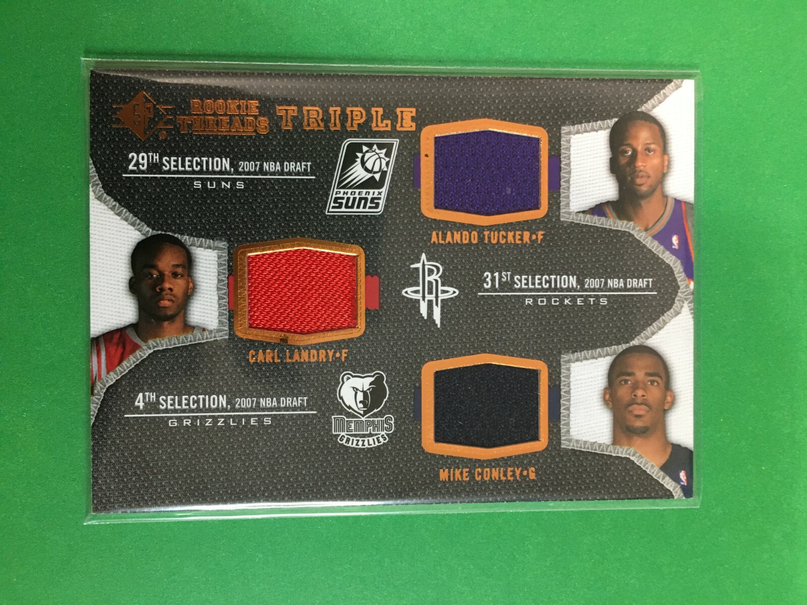 F146,428 2007-08 SP RC Threads Triple TUCKER/LANDRY/CONLEY | eBay