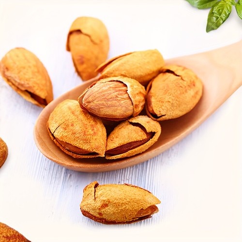 12 pcs Almonds, nuts and dried fruit snacks. Almond kernels, nut snacks ...
