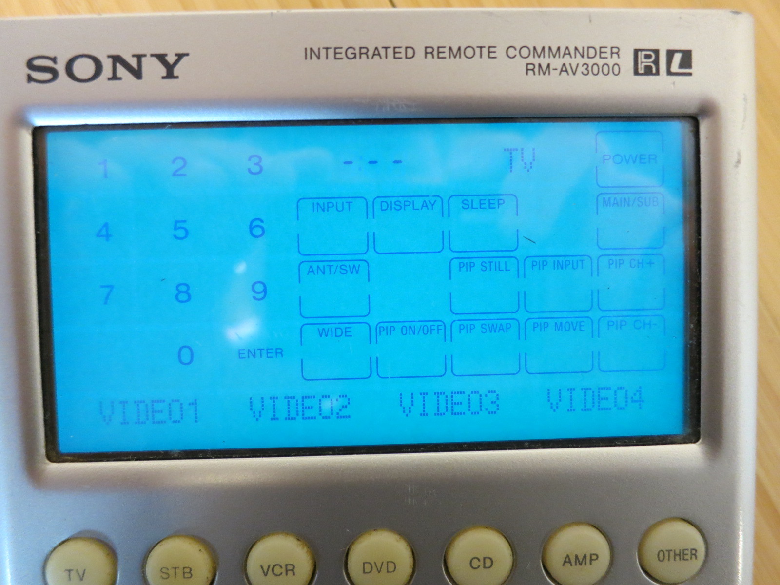 Sony Universal Remote - Integrated Remote Commander RM-AV3000 | eBay