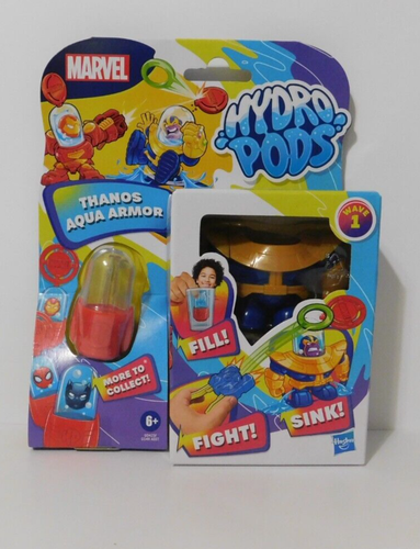 Marvel Hydro Pods Thanos Aqua Armor Mech Suit Battle Set – Wave 1, New ...