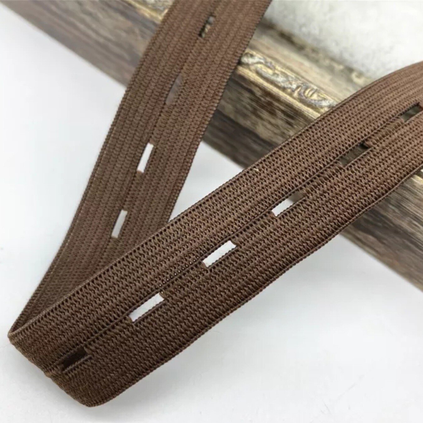 1 m Lochgummi 20mm 22 Farbe Gummi Gummiband Gummilitze Gummizug ...