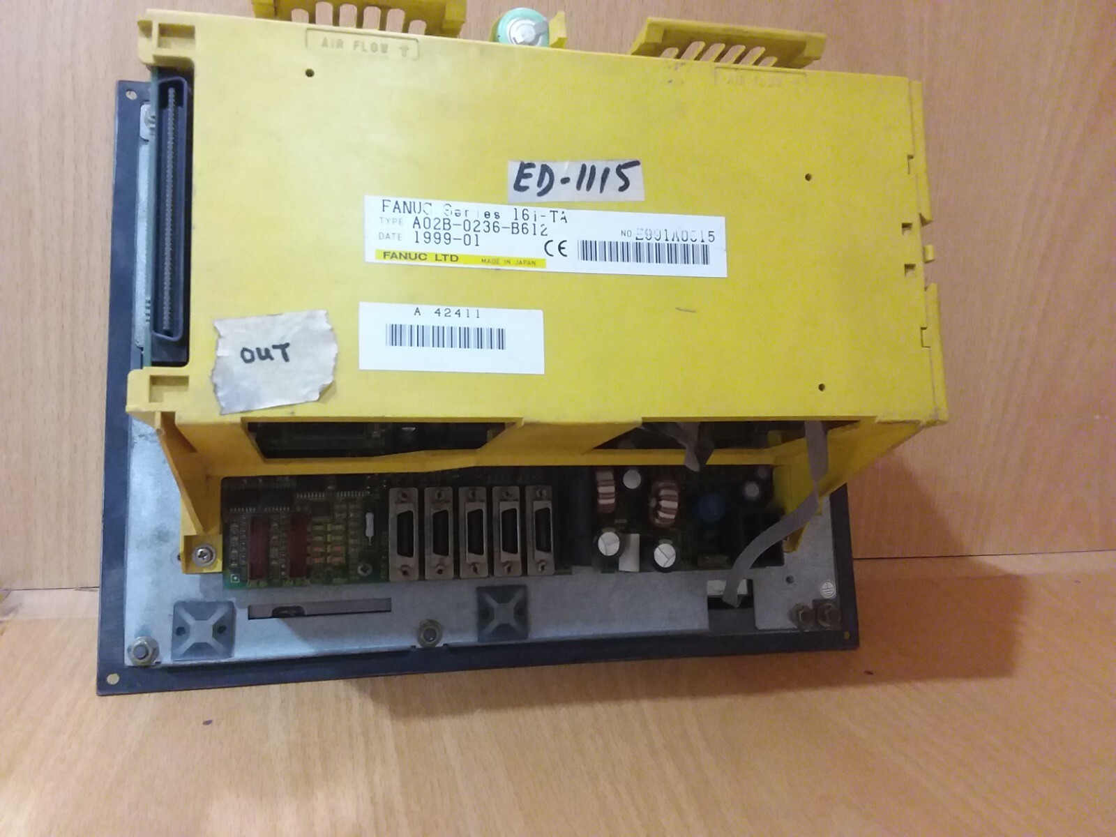 Fanuc A02B-0236-B612 16i-TA Control Panel 10.4″ 1-Path 4-Axis CNC ...