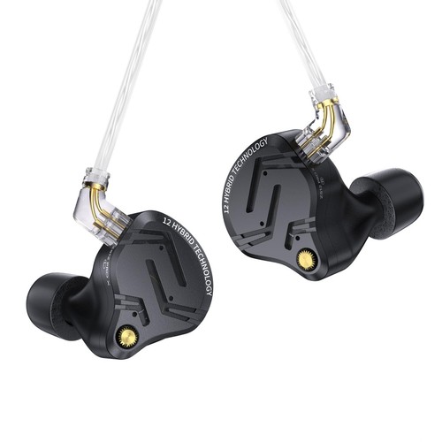ZS12 Pro X in Ear Monitor, 1DD 5BA HiFi Wired Gaming Earbuds, ZS10 Pro ...