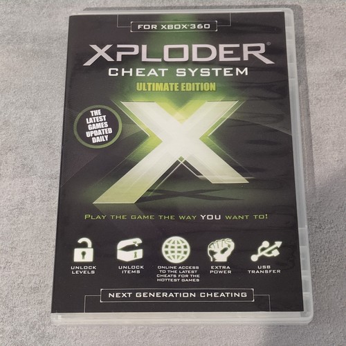 Xploder Cheats System Ultimate Edition Xbox 360 PC-Xbox 360 USB Cheat ...