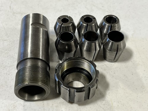 Universal Engineering 7pc Tree Mill Double Taper Z Collets DT Set ...