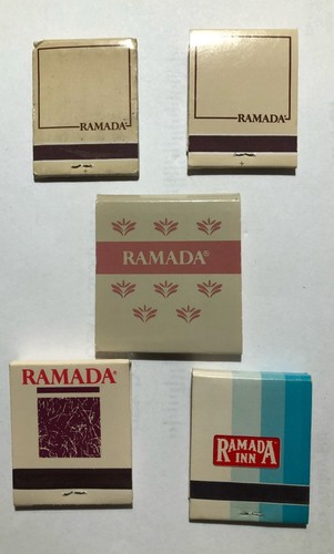 5 Ramada Inn Matchbooks (2 Missing Matches See Photos) | eBay