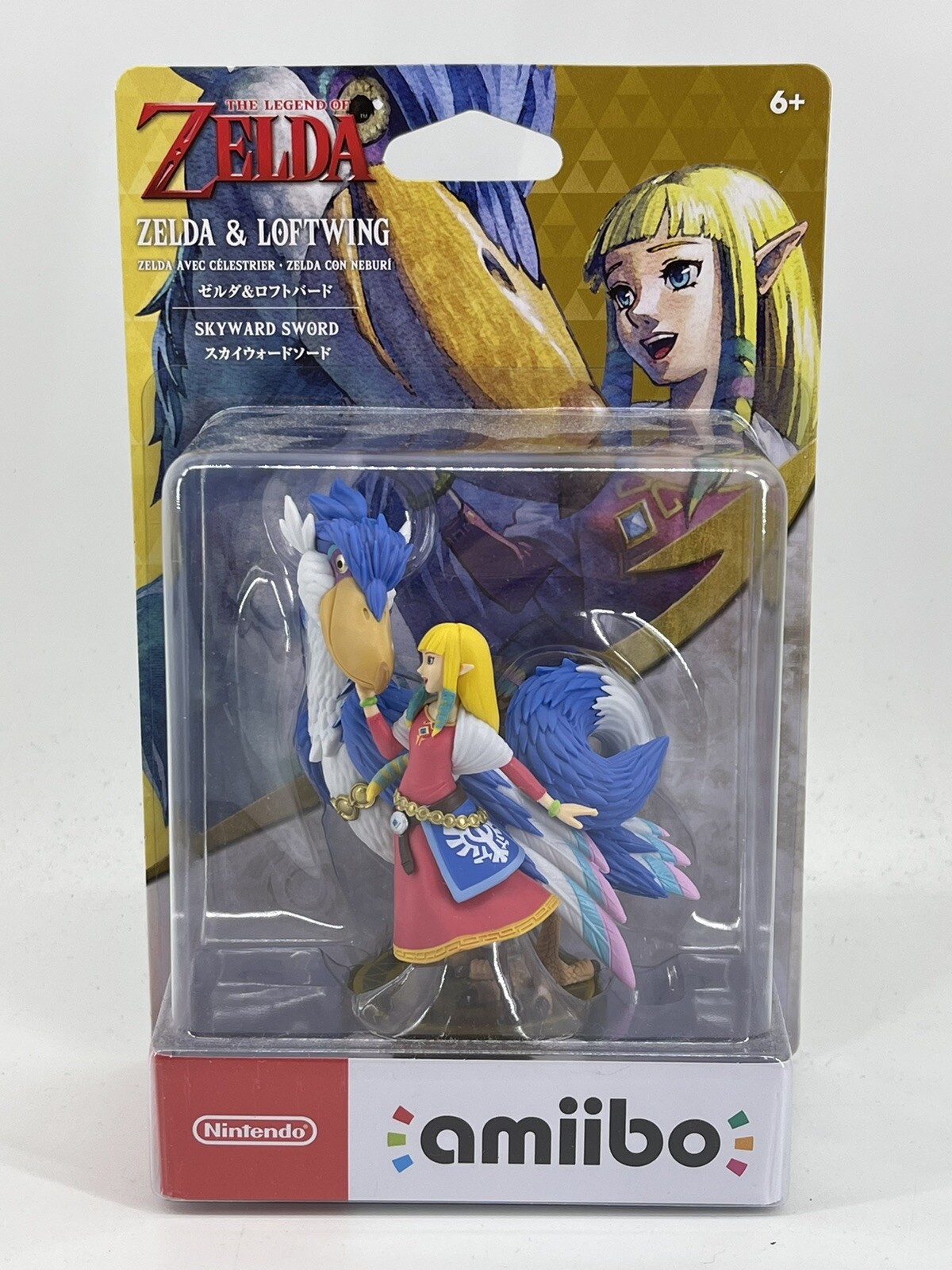 Amiibo Zelda & Loftwing Skyward Sword Official Nintendo US Release New ...