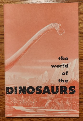 The World of the Dinosaurs SC Book 1957 David Dunkle Smithsonian ...