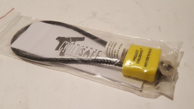 PROJECT CHILDSAFE Gun Locks CA Approved child safe cable padlock gun ...