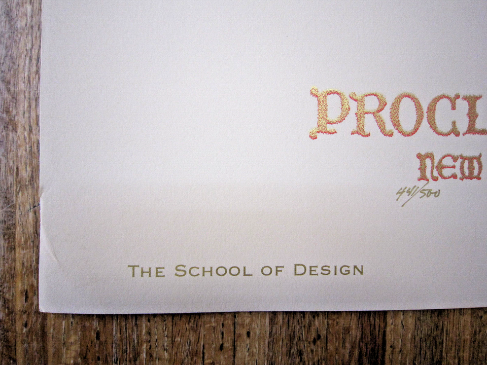 1996 REX Proclamation Mardi Gras Poster by George Dureau signed ...