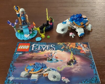 LEGO 41191 Elves: Naida & the Water Turtle Ambush 100% Complete W ...
