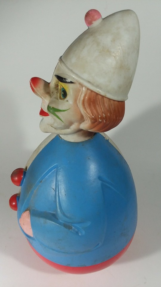 Vintage 1960s Rolly Toys Western Germany Wobble Clown | eBay