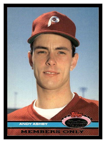 1991 Stadium Club Members Only # andy ashby | eBay