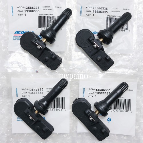 4X GM OEM TPMS 13586335 Tire Pressure Sensor for GMC Chevy Buick ...
