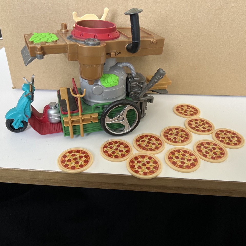 TMNT Pizza Thrower Vehicle Only Teenage Mutant Ninja Turtles 2015 | eBay