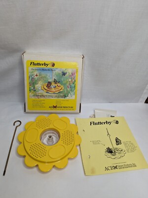 Vintage FLUTTERBY - The Original Butterfly Feeder - 12 Oz, ACB Nature, USA 1992 | eBay