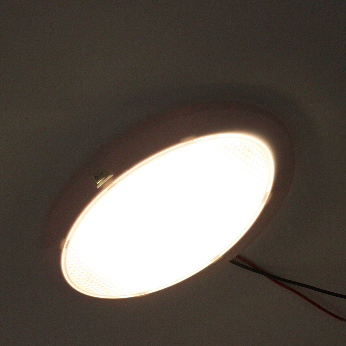 LED 12V Pancake Light RV Caravan Trailer Boat Interior Ceiling Dome ...