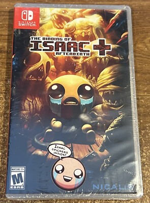 NINTENDO SWITCH - THE BINDING OF ISAAC: Afterbirth + GAME New SEALED ...