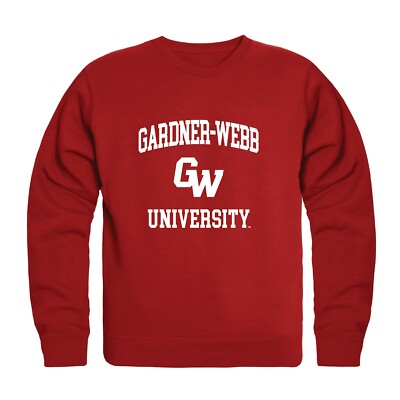 Gardner Webb University Bulldogs GWU Seal Crewneck Sweatshirt Sweater ...